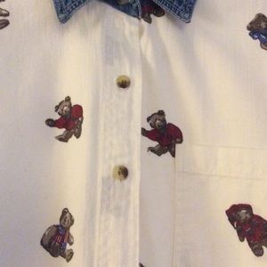 Rue21 | Tops | Vtg Rue Twenty One Bear Long Sleeves | Poshmark
